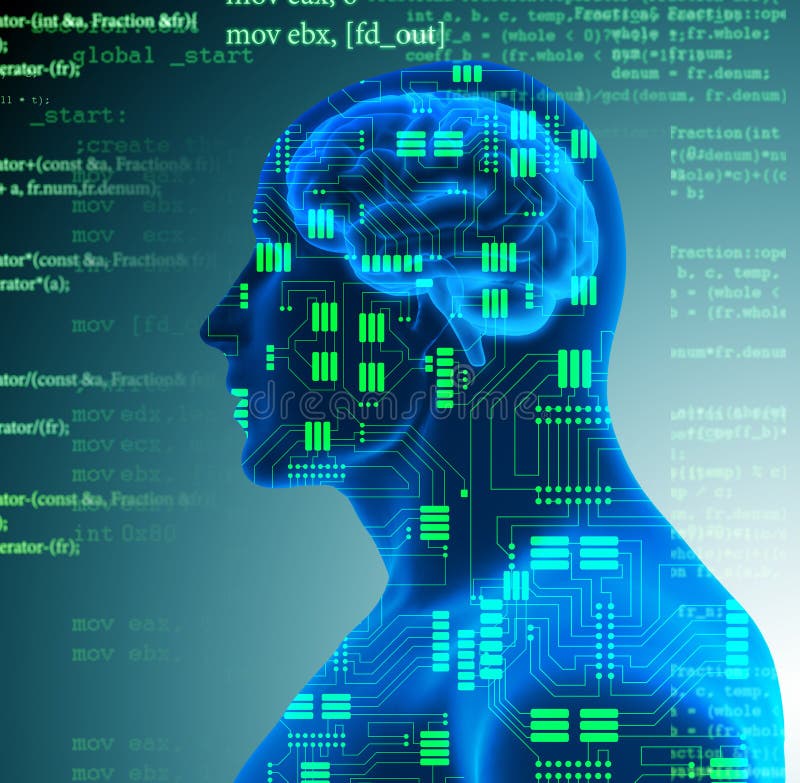 Machine Learning Concept - 3d Rendering Stock Illustration ... Machine Learning Concept - 3d Rendering Stock Illustration ...