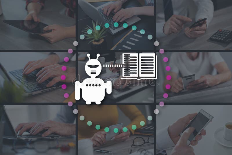 Concept Of Machine Learning Stock Photo - Image of intelligence, mind ...