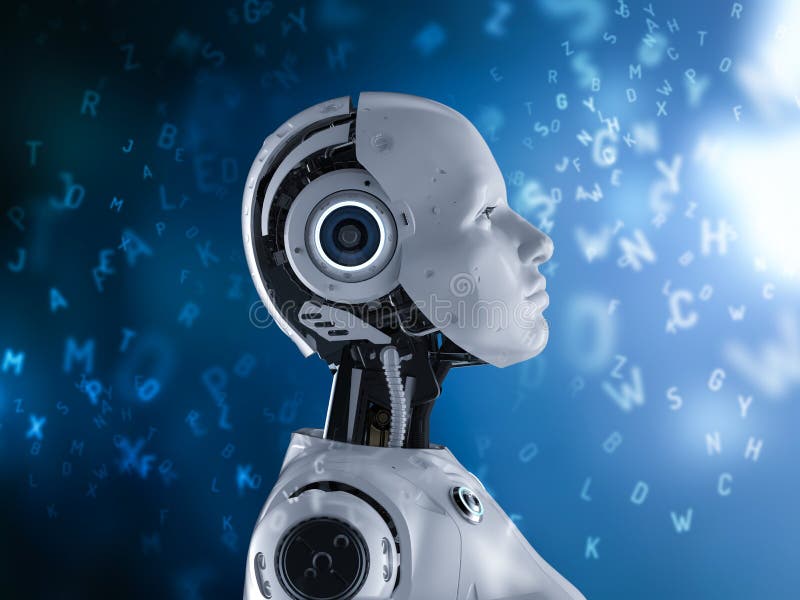 Machine learning concept stock photo. Image of humanoid - 159725524 Machine learning concept stock photo. Image of humanoid - 159725524