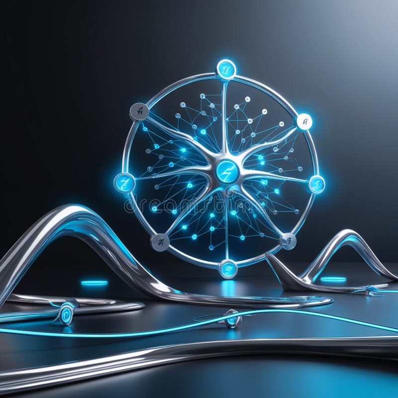 Machine Learning Data Flow Diagrams Stock Illustration - Illustration ...