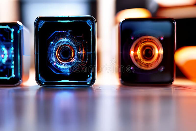 Machine Learning Driven Close Up Object Recognition Ai Identifyi Stock ...