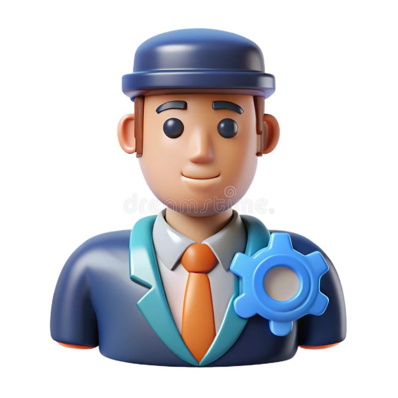 Machine Learning Engineer 3D Icon Stock Illustration - Illustration of ...