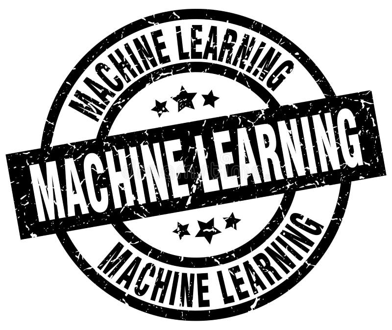 Machine learning stamp stock vector. Illustration of vintage - 122258948