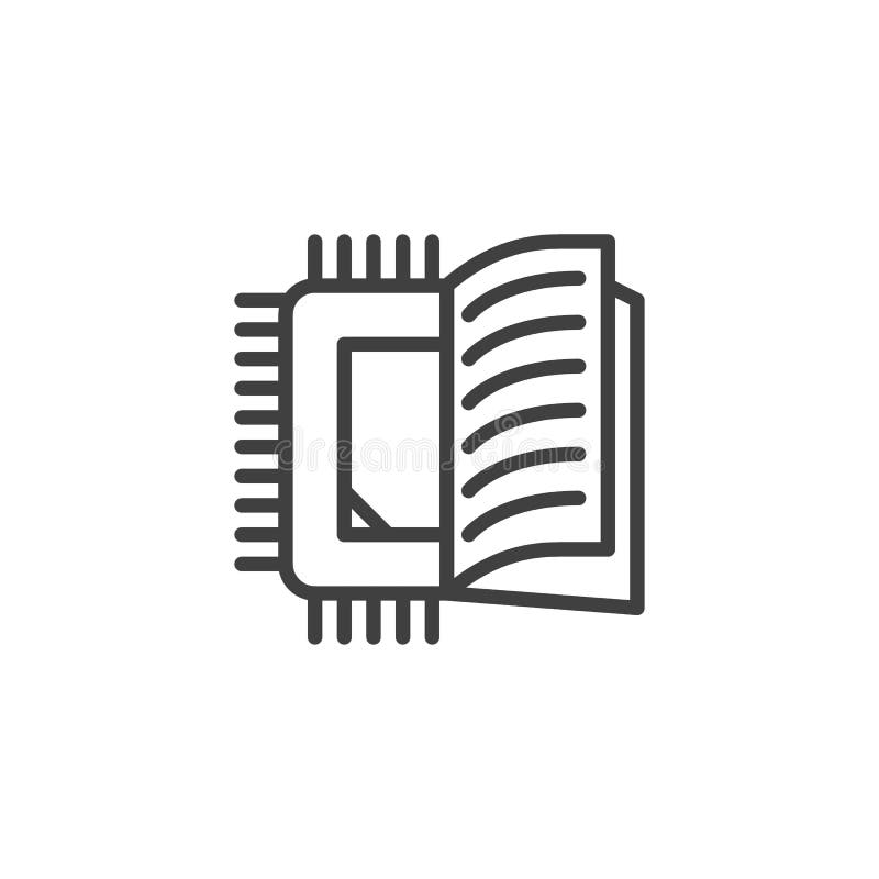 Machine Learning line icon stock vector. Illustration of data - 256642950 Machine Learning line icon stock vector. Illustration of data - 256642950