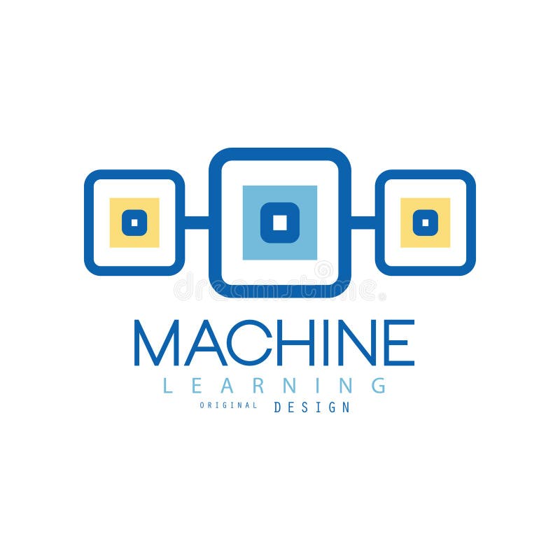 Flat Machine Learning Logo Design. Computer Science and Technology ... Flat Machine Learning Logo Design. Computer Science and Technology ...