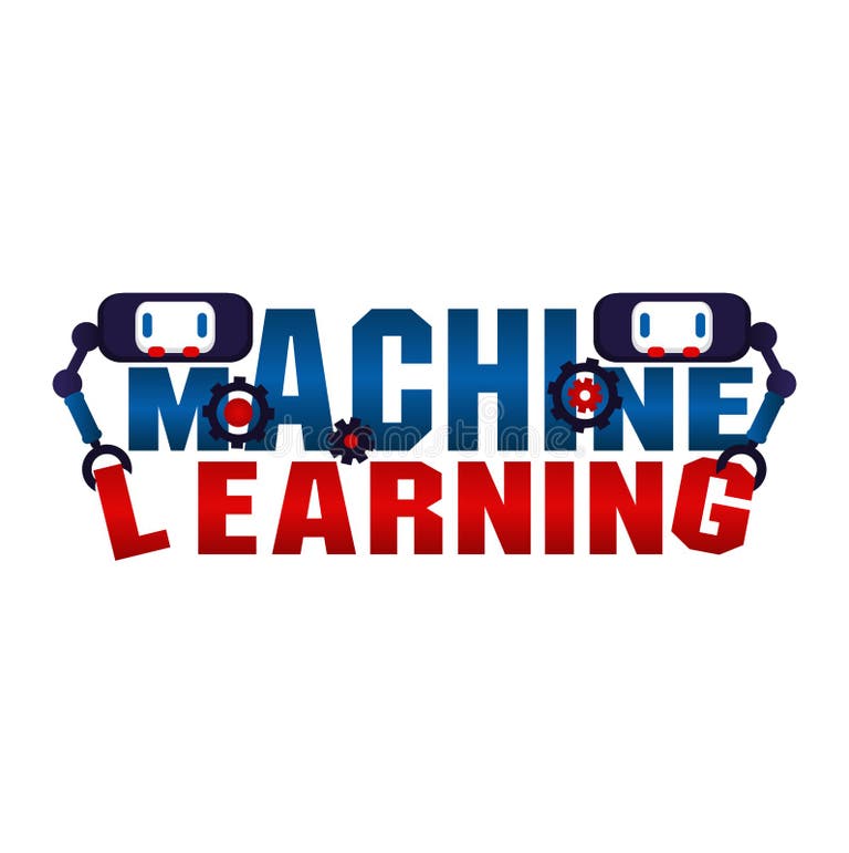 Machine Learning Logo stock illustration. Illustration of intelligence ...