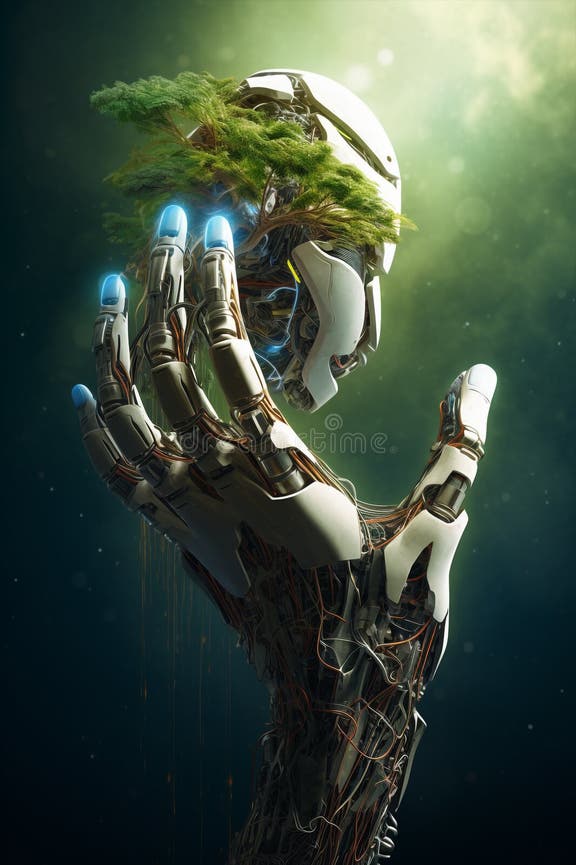 Machine Learning and Machine Learning in Bioinformatics Concept Stock ...