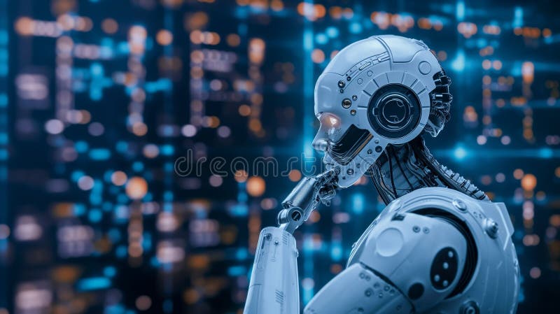 Machine Learning Model. Artificial Intelligence Algorithm Stock Photo - Image of engineer, data ...