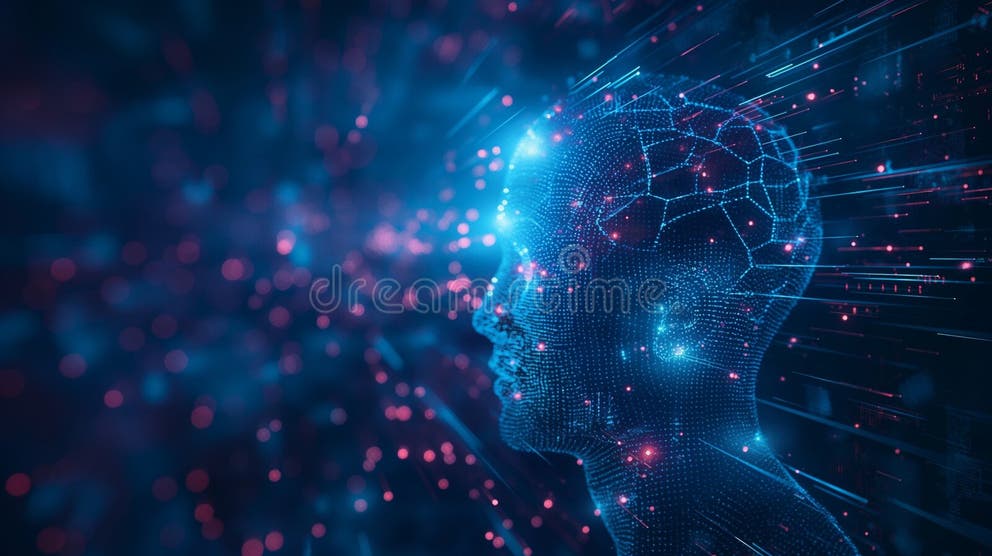 Machine Learning Model, Predicting Outcomes, Digital Stock Image ...