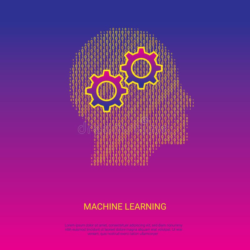 Machine Learning Artificial Intelligence Vector Stock Vector ...