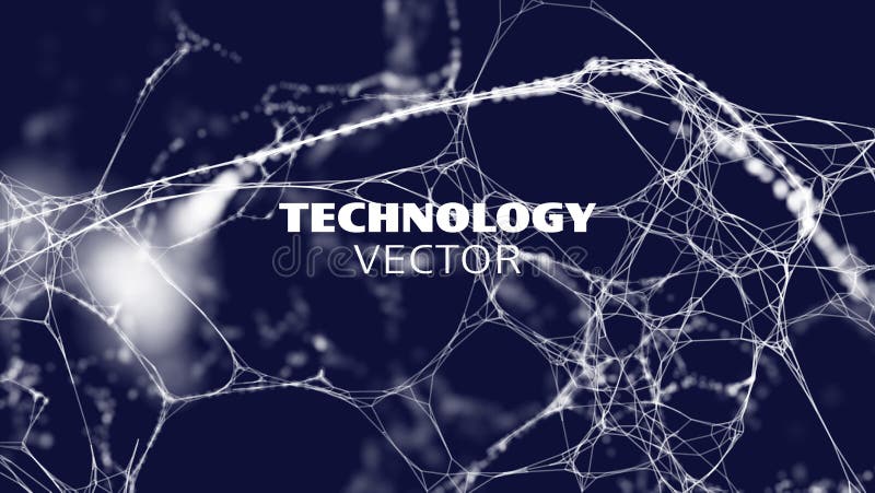 Machine Learning Neural Network Background. Artificial Intelligence ...