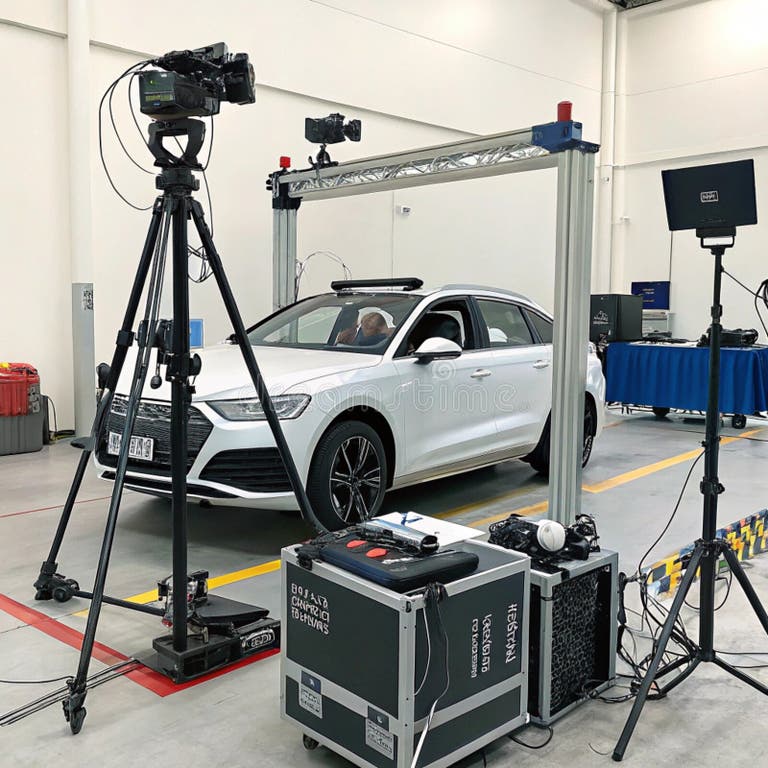 AI IoT Machine Learning in Car and Object Recognition Stock ...