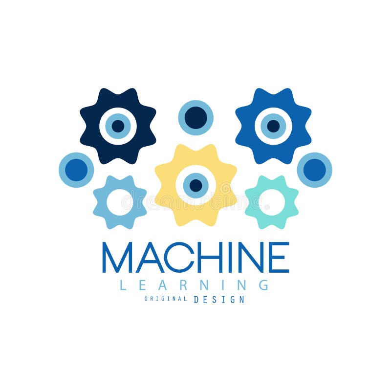 Machine Learning Process and Data Science Technology Symbol. Artificial ...