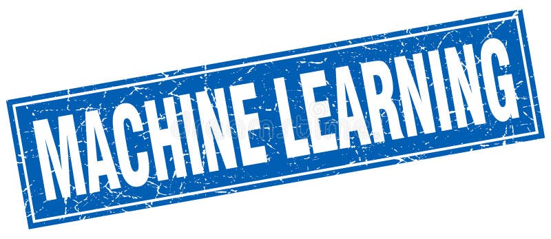 Machine learning stamp stock vector. Illustration of scratched - 124943088