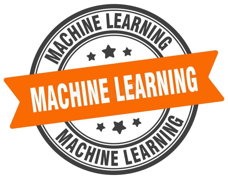 Machine Learning Square Stamp Stock Vector - Illustration of template ...