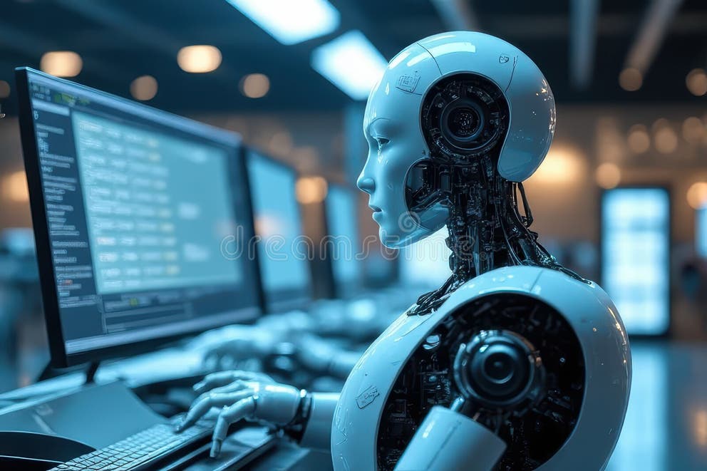 Machine Learning Tasks and Processing Stock Illustration - Illustration ...