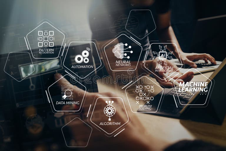 StartUp Programming Team. Website Designer Working Digital Table Stock ...