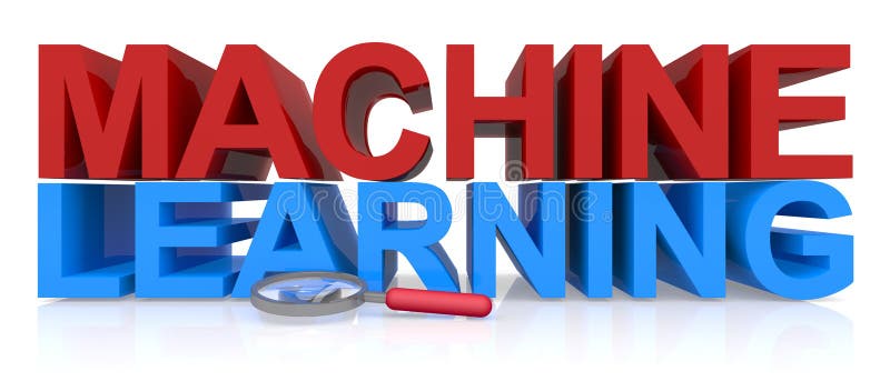 Machine learning on white stock illustration. Illustration of cloud ...