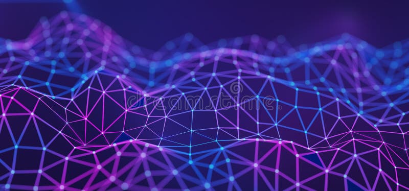 Machine Learning. Wide Banner. Data Background. Big Data. Artificial Intelligence. Network ...