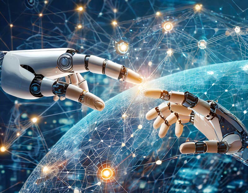 Machine Learning World with Hands of Robot Touch on Big Data Network ...