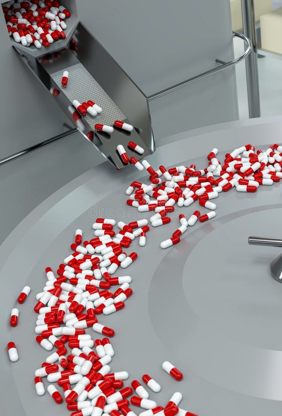 Machine that Makes Capsules in a Pharmaceutical Laboratory - 3D ...