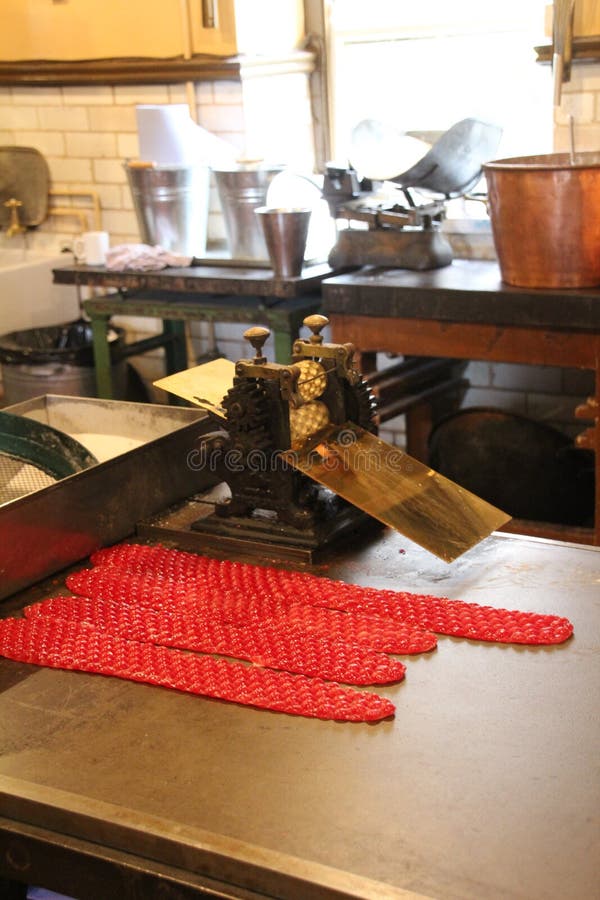 Machine for Making Hand Made Sweets Stock Image - Image of manufacture ...