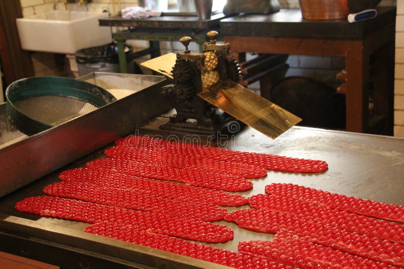 Machine for Making Hand Made Sweets Stock Image - Image of manufacture ...