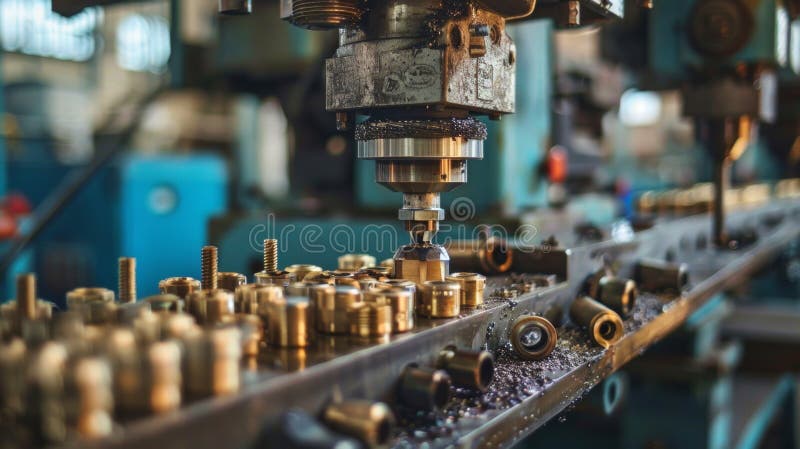 A Machine that is Making a Lot of Different Things, AI Stock Image ...