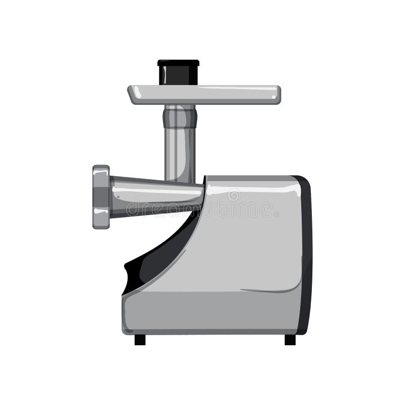 Machine Meat Grinder Cartoon Vector Illustration Stock Illustration ...