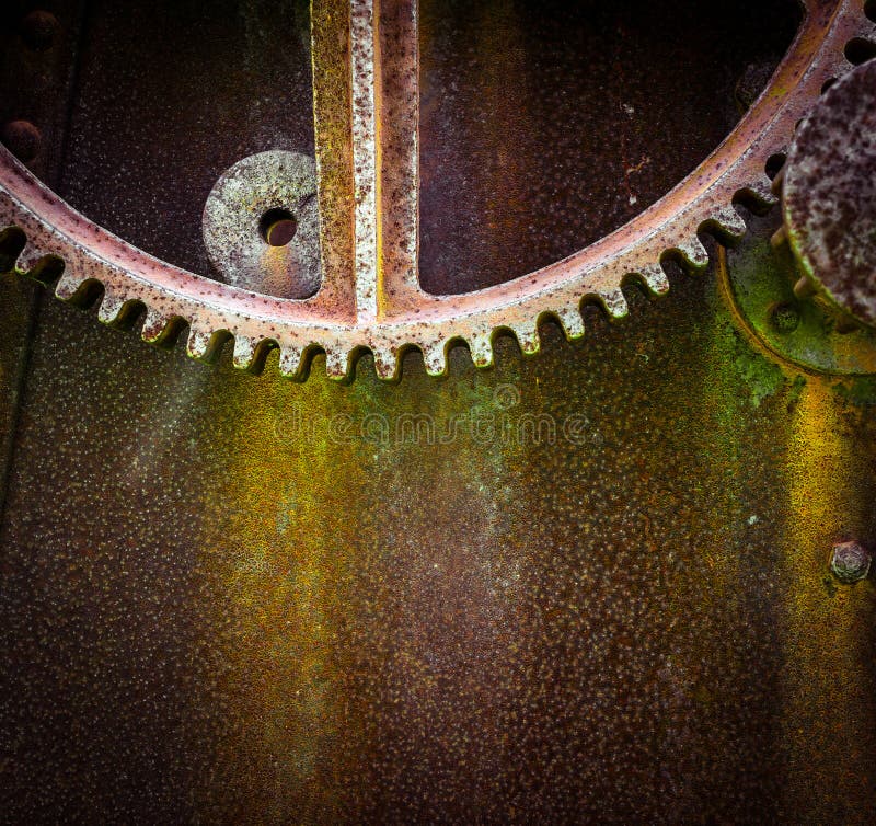 Machine Mechanic Rusty Gears Stock Photo - Image of mechanism ...