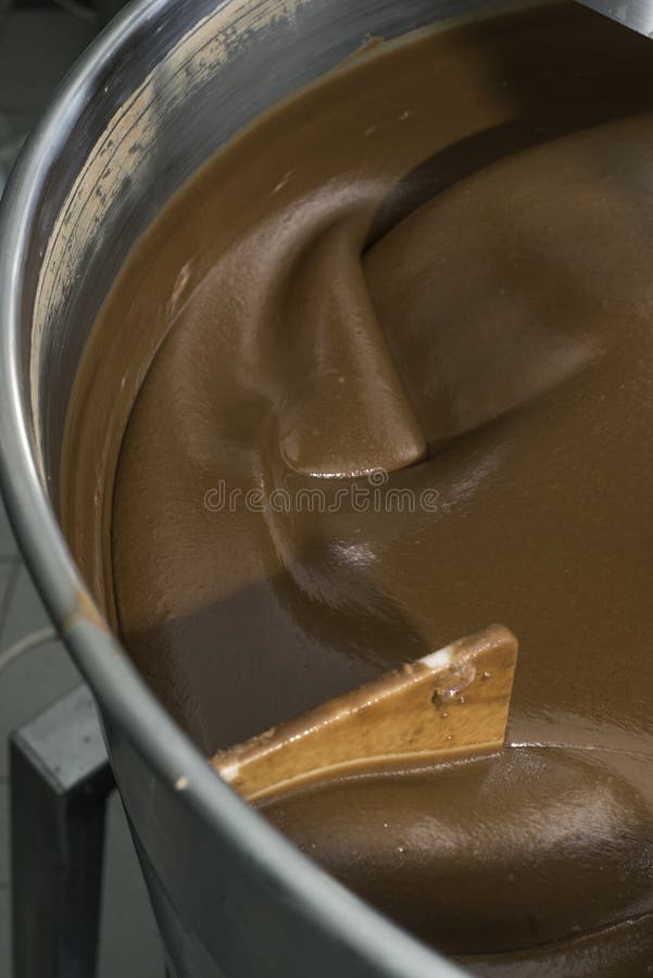 Machine for Mixing Chocolate Stock Photo - Image of home, bake: 50744578