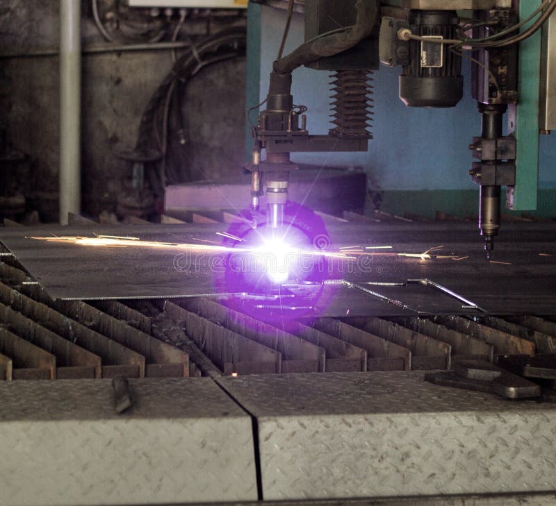 Machine for Modern Automatic Plasma Laser Cutting of Metals, Plasma ...