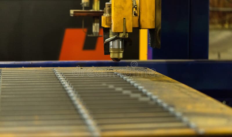 Machine. Modern Industrial Engineering Technologies. Stock Photo ...