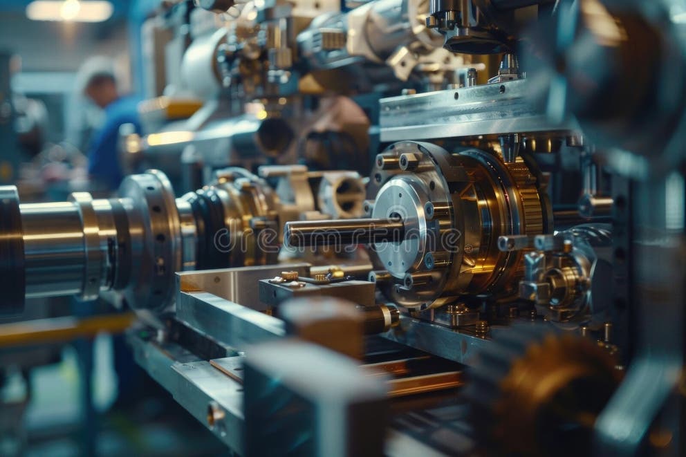 A Machine with Multiple Gears, Perfect for Industrial Concepts Stock ...