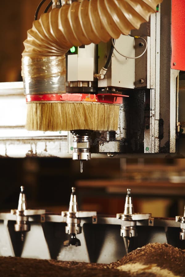 Machine with Numerical Control for Cutting Wood with Various Router ...