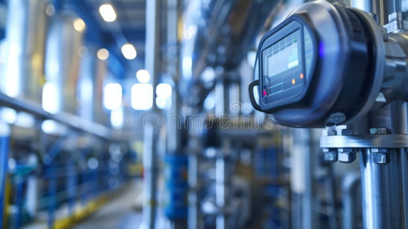 Machine Operation Inside Industrial Building Stock Photo - Image of ...