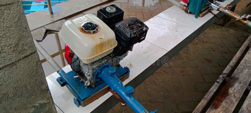 Machine Outboard Engine for Boat. Alternator, Dinamo. Stock Photo ...