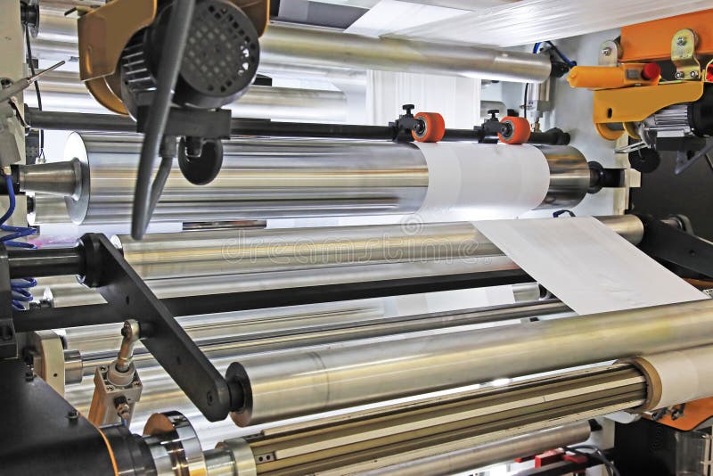 Machine for Packaging Industry Stock Photo - Image of nylon, packaging ...