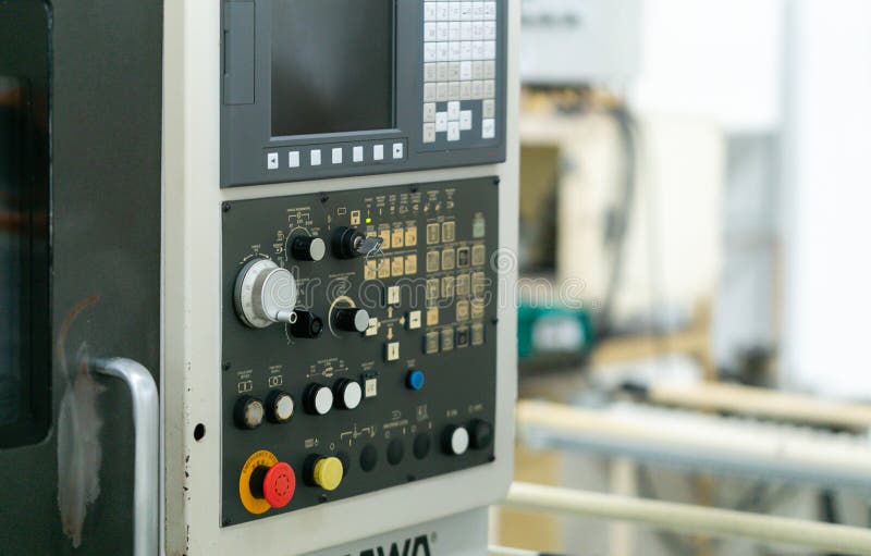 Machine Part with Pneumatic Equipment and Hydraulic System, Electric ...