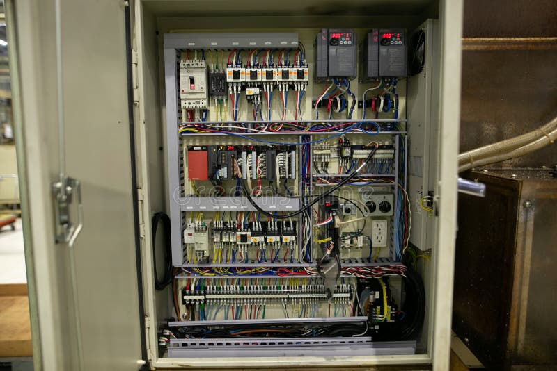 Machine Part with Pneumatic Equipment and Hydraulic System, Electric ...