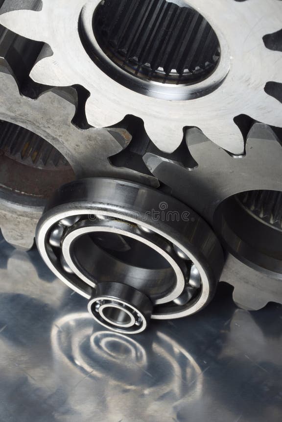 Machine parts connection stock photo. Image of tools, still - 808964