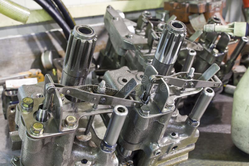 Machine Parts stock image. Image of heavy, metal, cable - 35050087