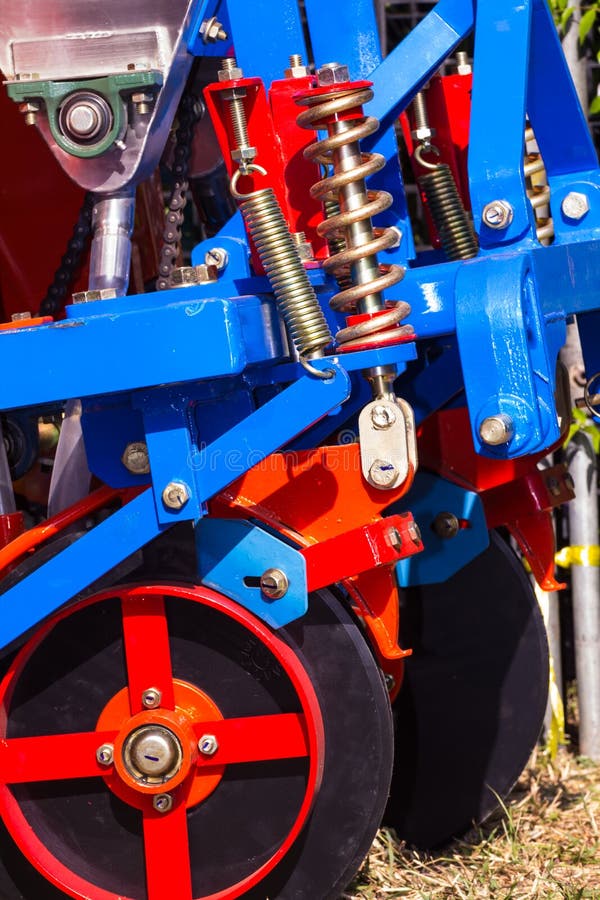 Shock absorber and spring stock image. Image of industrial - 48654869