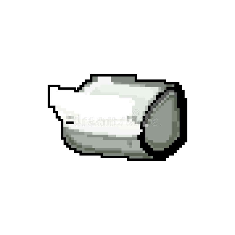 Machine Printer Paper Game Pixel Art Vector Illustration Stock Vector ...