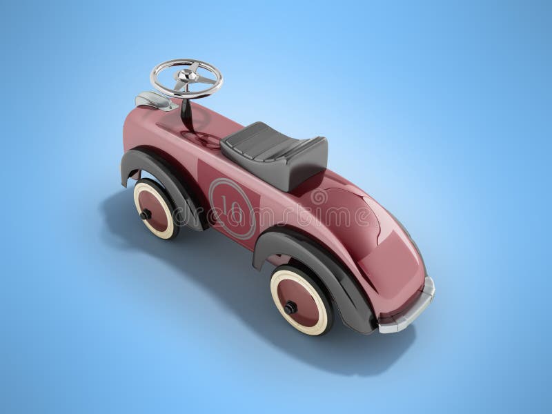 Machine Pusher for Children 3-6 Years Old Red Perspective Front Stock ...