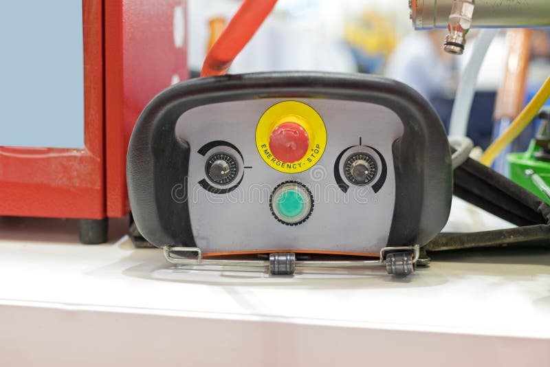 Machine Start Stop stock image. Image of electric, start - 221496157