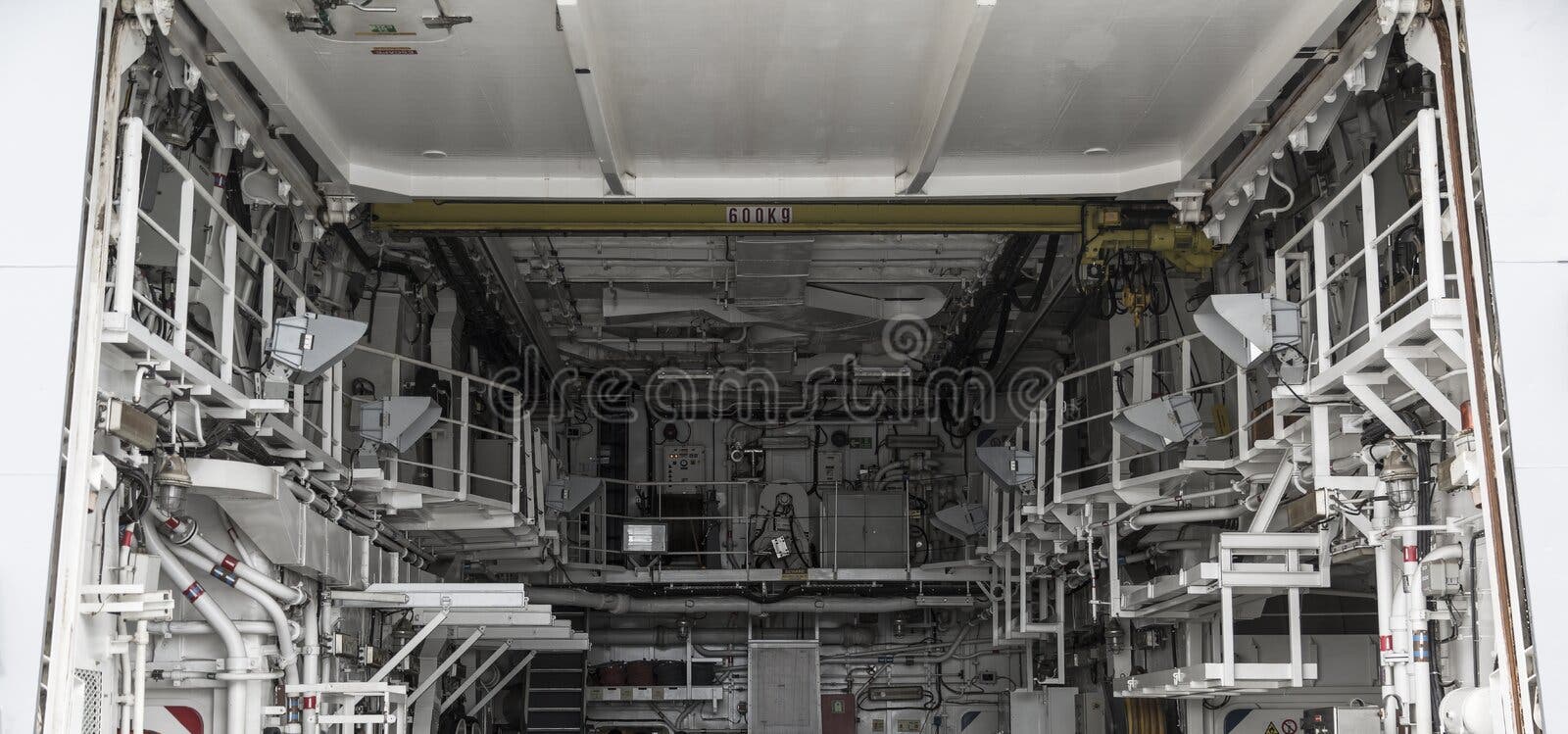 Military ship interior stock image. Image of submarine - 25018813