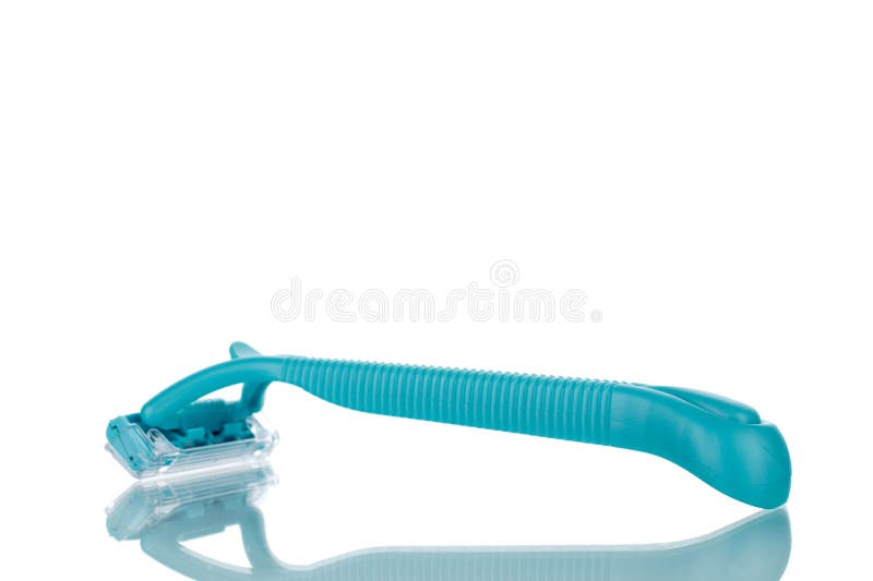 One Shaving Machine for the Body, Close-up, Isolated on White. Stock ...