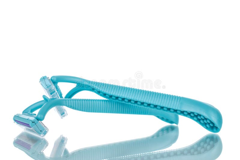 One Shaving Machine for the Body, Close-up, Isolated on White. Stock ...