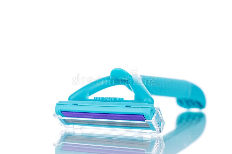 One Shaving Machine for the Body, Close-up, Isolated on White. Stock ...